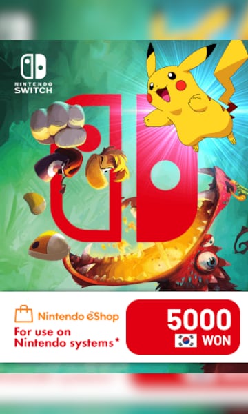 ¡Comprar Nintendo eShop Card 5000 WON - Nintendo eShop Clave - COREA DEL SUR - Barato - G2A.COM!