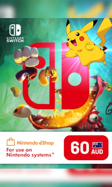 Buy Nintendo eShop Card 60 AUD - Nintendo eShop Key - AUSTRALIA - Cheap ...