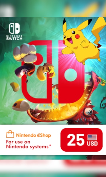Buy Nintendo eShop Card 25 USD - Nintendo eShop Key - UNITED STATES ...