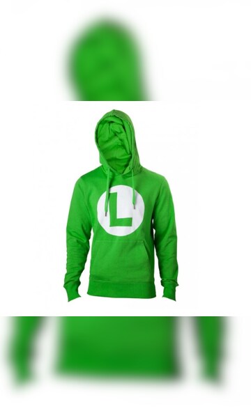 Compre Nintendo - Green Hoodie with L logo in front S - Barato - G2A.COM!