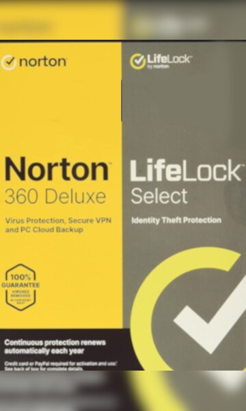 Acheter Norton 360 Deluxe + LifeLock Identity Advisor (PC) (3 Appareils ...