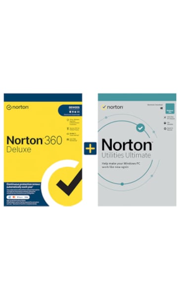 Buy Norton 360 Deluxe & Utilities Ultimate (5 Devices, 1 Year) - Norton ...