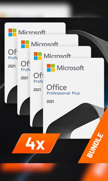 Kup Office 2021 Professional Plus x4 Bundle (PC) - Microsoft Klucz ...