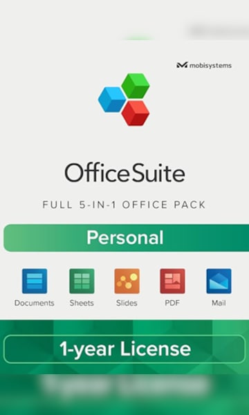 Buy OfficeSuite | Personal (PC, Android, IOS) (1 User, 1 Year ...