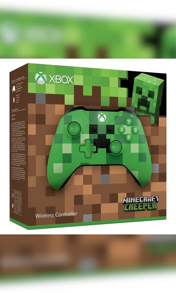 ¡Comprar Official Xbox One Wireless Controller - Minecraft Creeper ...
