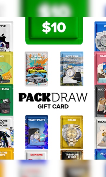 Buy PackDraw Gift Card 10 USD - PackDraw Key GLOBAL - Cheap - G2A.COM!