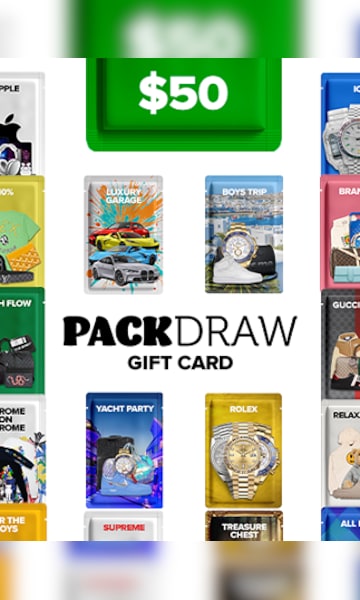 Buy PackDraw Gift Card 50 USD - PackDraw Key GLOBAL - Cheap - G2A.COM!