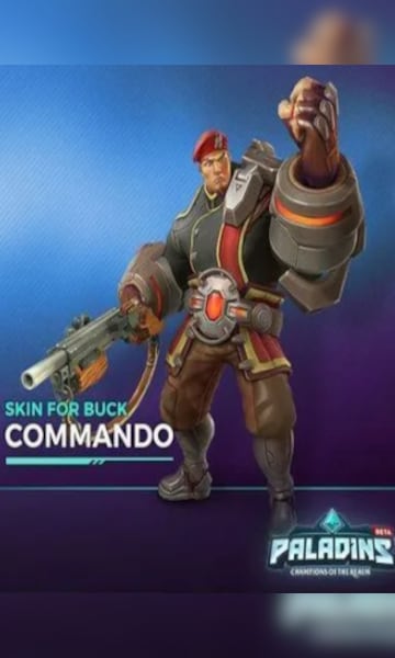 Buy Paladins - Buck Hero + Commando Skin (PC) - Paladins Key - GLOBAL ...