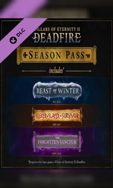 Pillars of Eternity II: Deadfire - Season Pass 🥇 Best Prices | G2A.COM