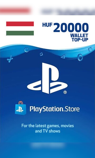 Buy PlayStation Network Gift Card 20000 HUF - PSN Key - HUNGARY - Cheap ...