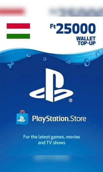 ¡Comprar PlayStation Network Gift Card 25000 HUF - PSN Clave - HUNGRÍA - Barato - G2A.COM!