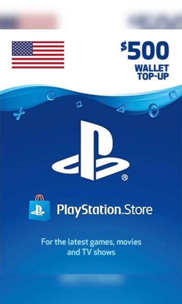 Buy PlayStation Network Gift Card 500 USD - PSN Key - UNITED STATES ...