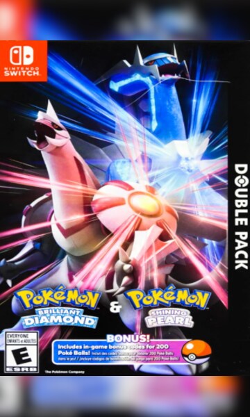 Pokémon Brilliant Diamond and Pokémon Shining Pearl Double Pack (Nintendo Switch) - Nintendo ...