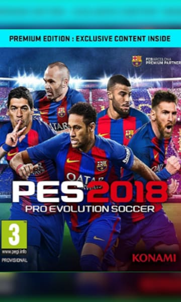 Pro Evolution Soccer 2018 Premium Edition 🥇 Best Prices | G2A.COM
