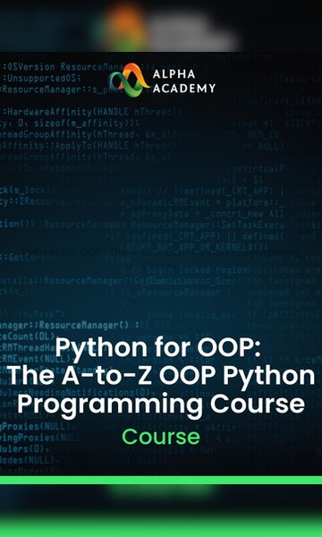 Python for OOP: The A-to-Z OOP Python Programming Course - Alpha Academy Schlüssel - GLOBAL ...