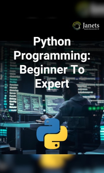 Kup Python Programming: Beginner to Expert - Janets Klucz - GLOBALNY - Tanio - G2A.COM