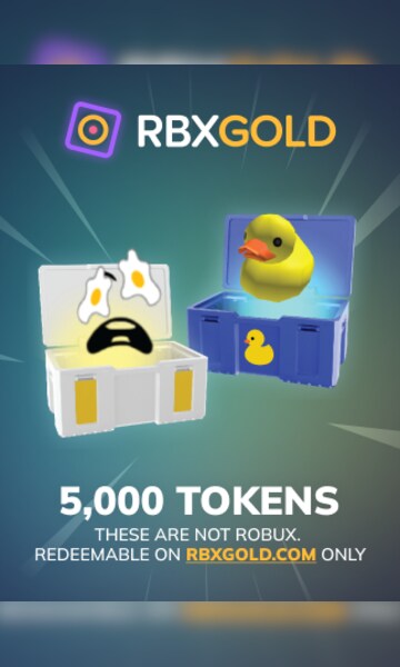 ¡Comprar RBXGOLD Balance Gift Card 5000 Tokens - RbxGold Clave - GLOBAL ...