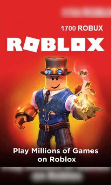 Roblox Gift Card 1700 Robux (PC) - Roblox Schlüssel - VEREINIGTE ...
