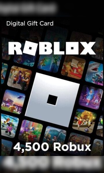 Buy Roblox Gift Card 4500 Robux (PC) - Roblox Key - UNITED KINGDOM ...