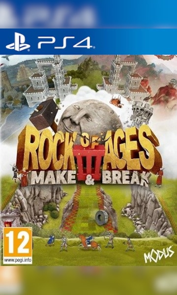 Acheter Rock of Ages 3: Make & Break (PS4) - PSN Compte - GLOBAL - Pas ...