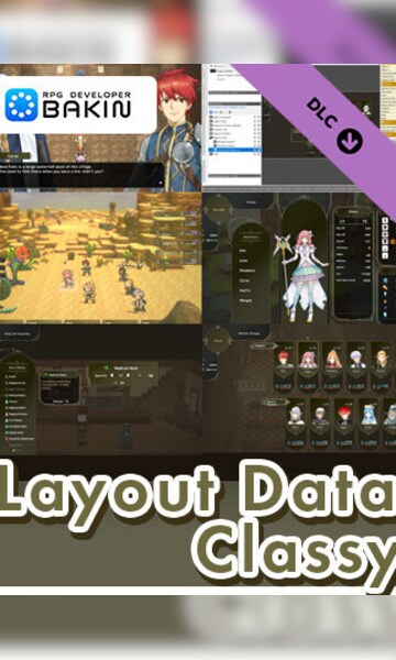 Buy RPG Developer Bakin Layout Data Classy (PC) - Steam Key - EUROPE ...