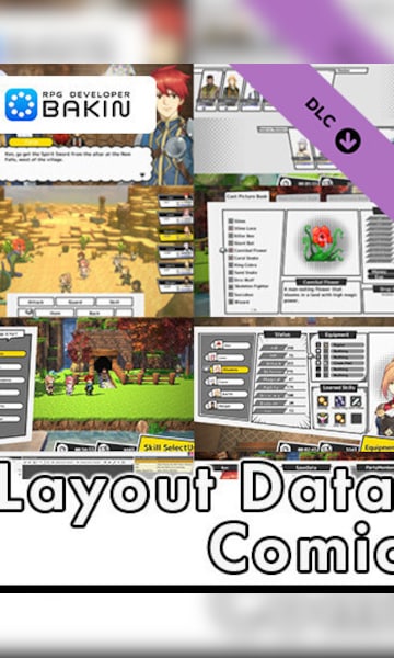 Buy RPG Developer Bakin Layout Data Comic (PC) - Steam Gift - GLOBAL ...