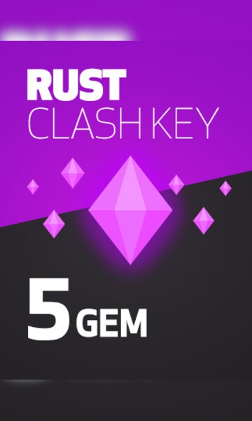 Kup Rust Clash 5 Gems - Clash.gg Klucz - GLOBALNY - Tanio - G2A.COM