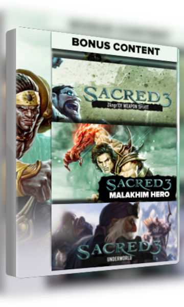 Sacred 3 Bonus Content 🥇 Best Prices | G2A.COM