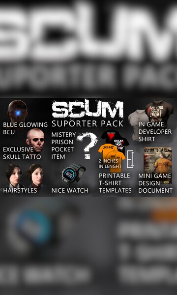 Buy SCUM Supporter Pack (PC) - Steam Key - GLOBAL - Cheap - G2A.COM!