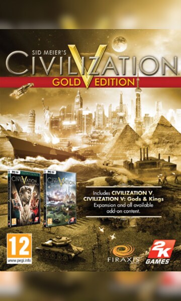 Buy Sid Meier's Civilization V | Gold Edition (PC) - Steam Gift - RU ...