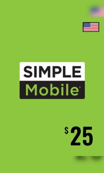 ¡Comprar Simple Mobile Prepaid Plan 25 USD - SimpleMobile Clave ...