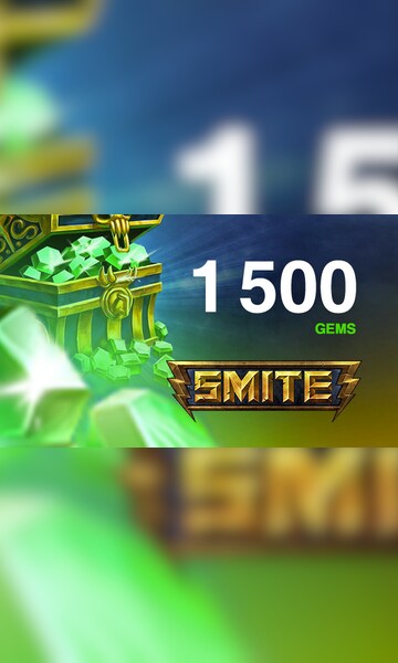Buy SMITE GEMS 1 500 Coins (PC) - SMITE Key - GLOBAL - Cheap - G2A.COM!