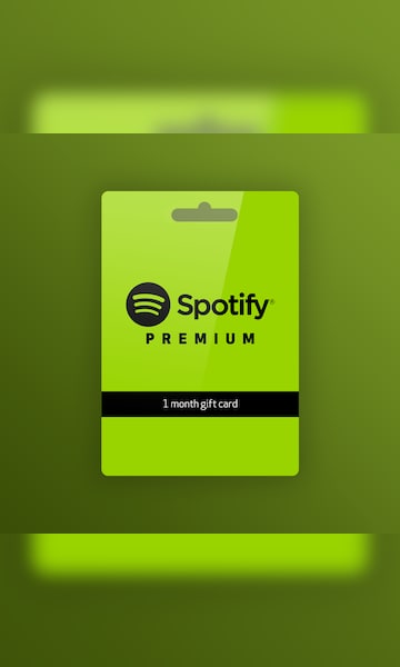 Buy Spotify Premium Subscription Card USA 1 Month Spotify UNITED STATES ...