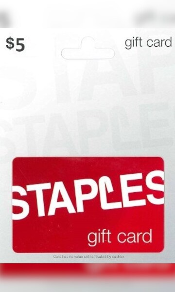 Buy Staples Gift Card 5 USD - Staples Key - UNITED STATES Online | G2A.COM