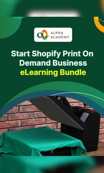 ¡Comprar Start Shopify Print On Demand Business - Alpha Academy Clave ...