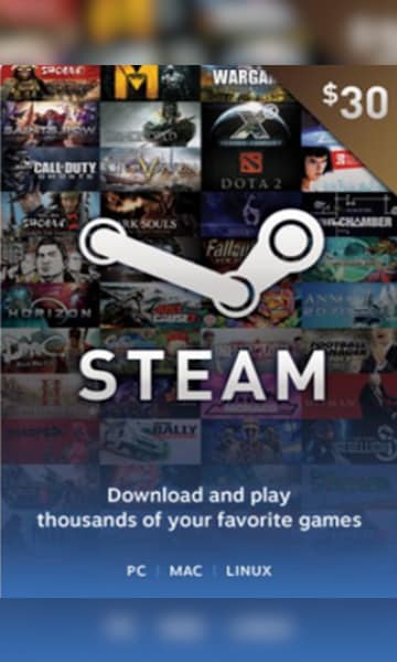 Buy Steam Gift Card 30 USD - Steam Key - UNITED STATES - Cheap - G2A.COM!