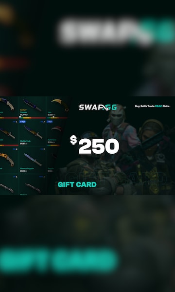 Buy Swap.gg Gift Card 250 USD - Swap.gg Key - GLOBAL - Cheap - G2A.COM!