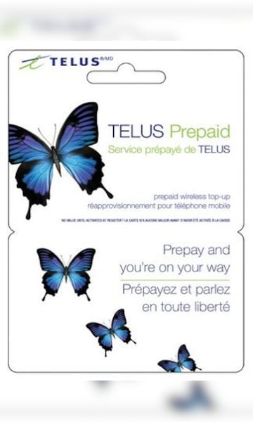 Acheter Telus Mobility Prepaid 10 CAD - Telus Clé - CANADA - Pas cher ...
