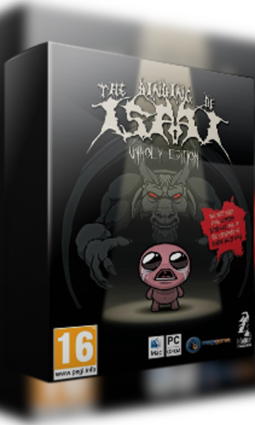 Buy The Binding of Isaac Unholy Edition + Wrath of Lamb Steam Gift ...