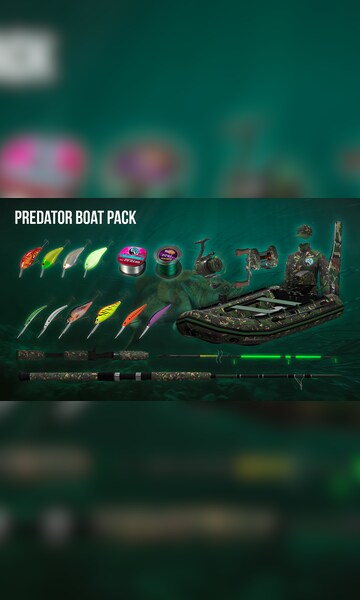 Buy The Fisherman - Fishing Planet: Predator Boat Pack (PC) - Steam ...