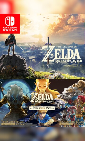 The Legend of Zelda: Breath of the Wild & Expansion Pass Bundle 🥇 Mejores ofertas y precios ...