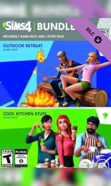 The Sims 4: Bundle Pack: Outdoor Retreat and Cool Kitchen Stuff Pack 🥇 ...
