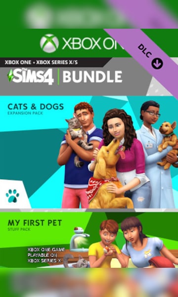 Buy The Sims 4 Cats and Dogs Plus My First Pet Stuff Bundle (Xbox One ...
