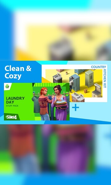 Buy The Sims 4: Clean & Cozy Starter Bundle (PC, Mac) - EA App Key ...