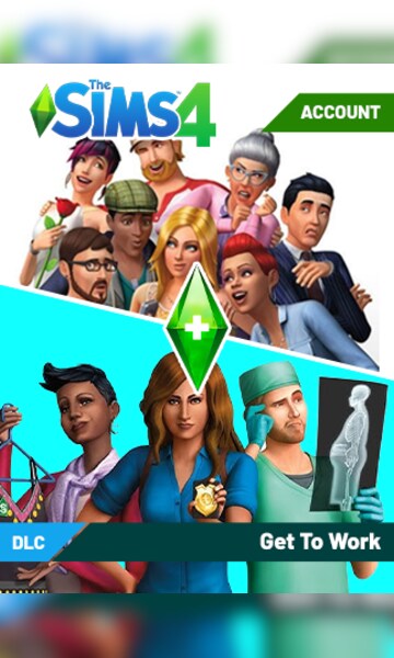 Buy The Sims 4 EA Account + DLCs | Get To Work,Seasons,Up (PC) - EA App ...