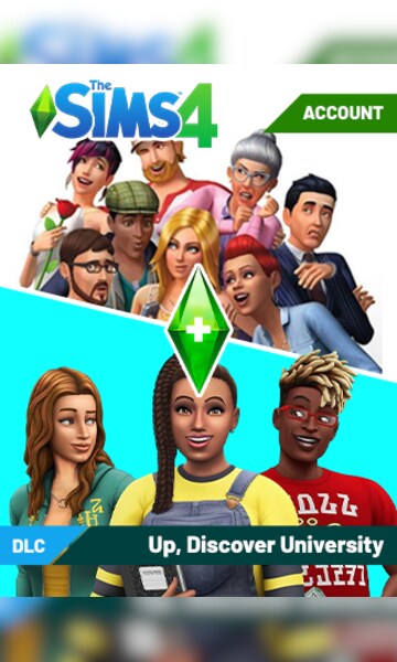 ¡Comprar The Sims 4 EA Account + DLCs | Up ,Discover University (PC ...