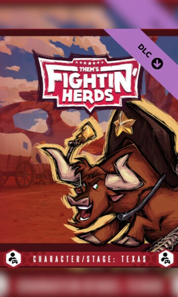 Them's Fightin' Herds - Character/Stage: Texas 🥇 Best Prices | G2A.COM