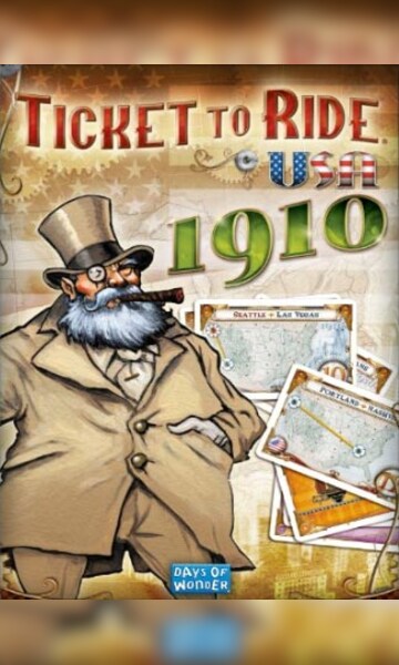 Ticket to Ride + USA 1910 🥇 Best Prices | G2A.COM