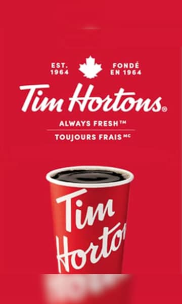 Buy Tim Hortons 10 CAD - Key - CANADA Online | G2A.COM