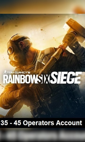 Buy Tom Clancy's Rainbow Six Siege Account with 35-45 Operators (PC ...